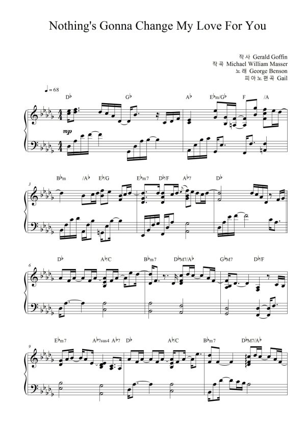 Nothing's Gonna Change My Love For You - 1 bản nhạc bất hủ