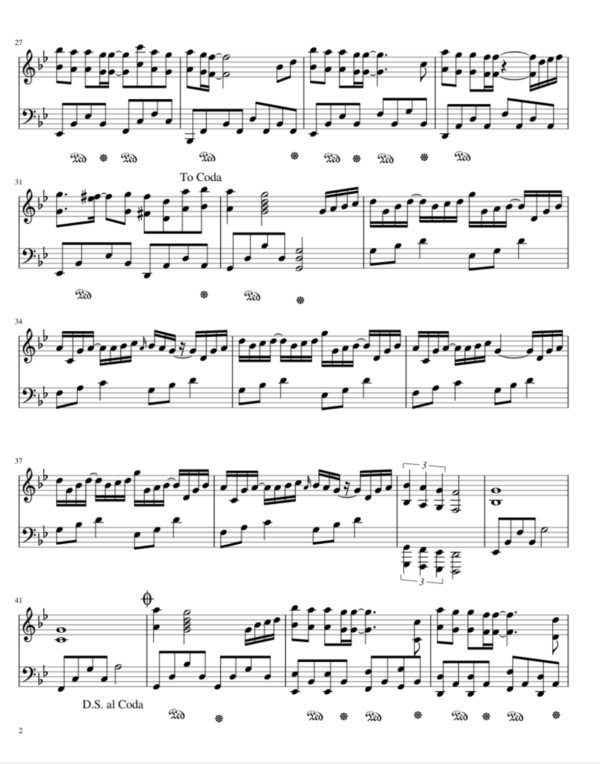 Sheet Piano SPRING TIME - Yiruma | 1 bản piano bất hủ